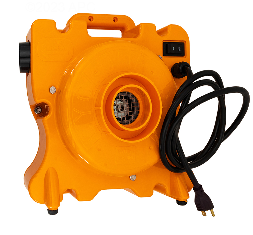 Air Supply Cyclone 3 HP 120 Volt 14 Amp Portable Pool Spa Air Blower A ...