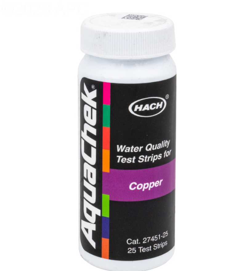 AquaChek Copper Test Strips AC661454 – St. Cyr Pool & Spa