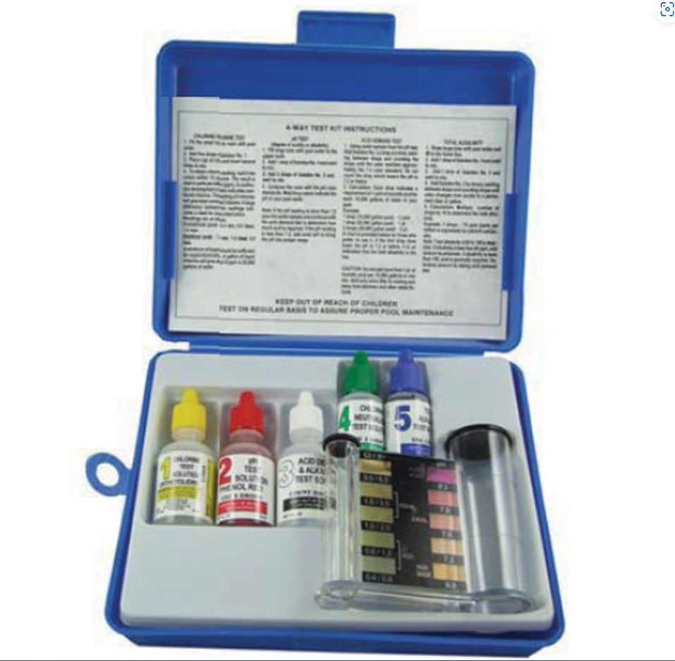 JED Deluxe 4 Way OTO Test Kit JED00486 – St. Cyr Pool & Spa