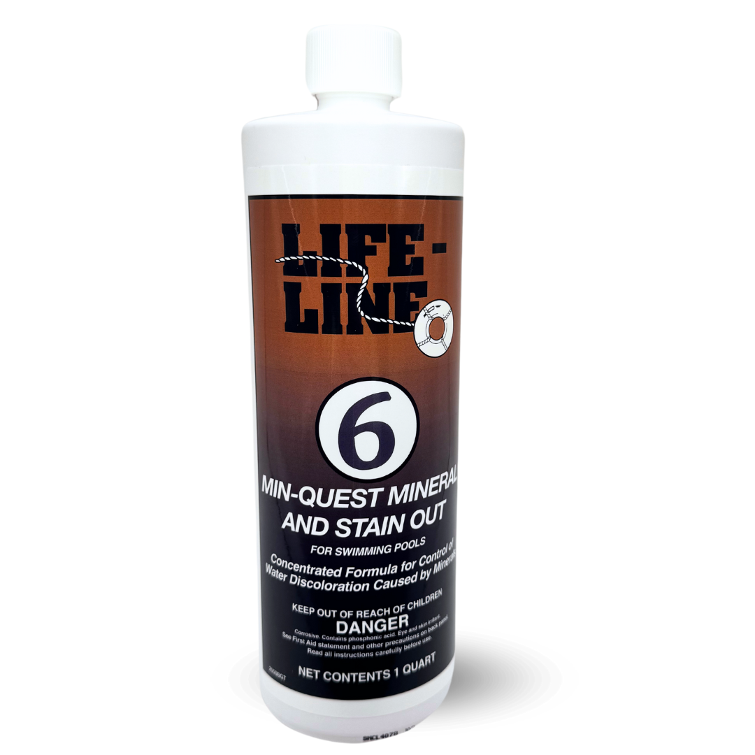 Lifeline Min-Quest Mineral & Stain Out 1QT – St. Cyr Pool & Spa