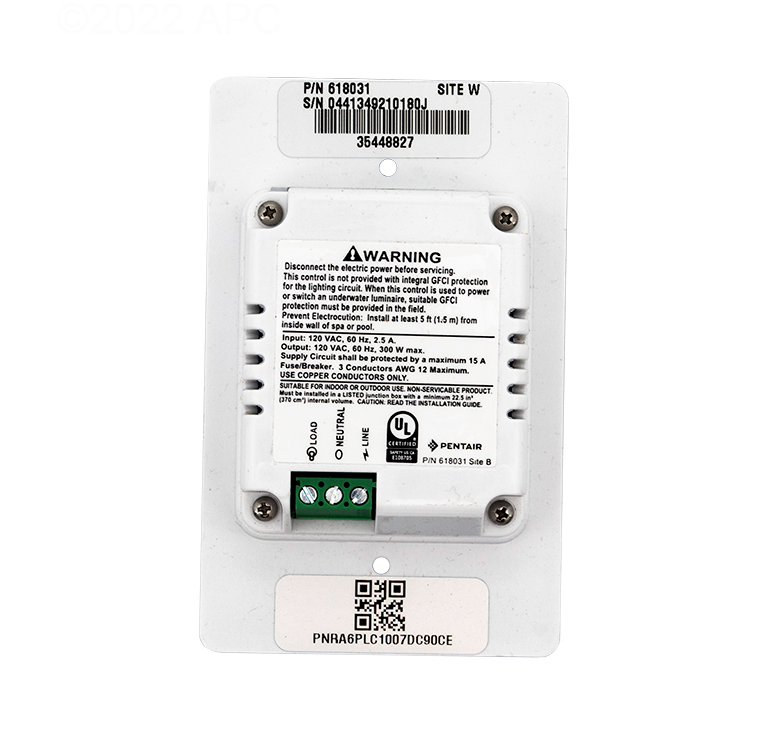 Pentair Color Sync Controller For Pentair Color LED Pool LIghts 618031 ...