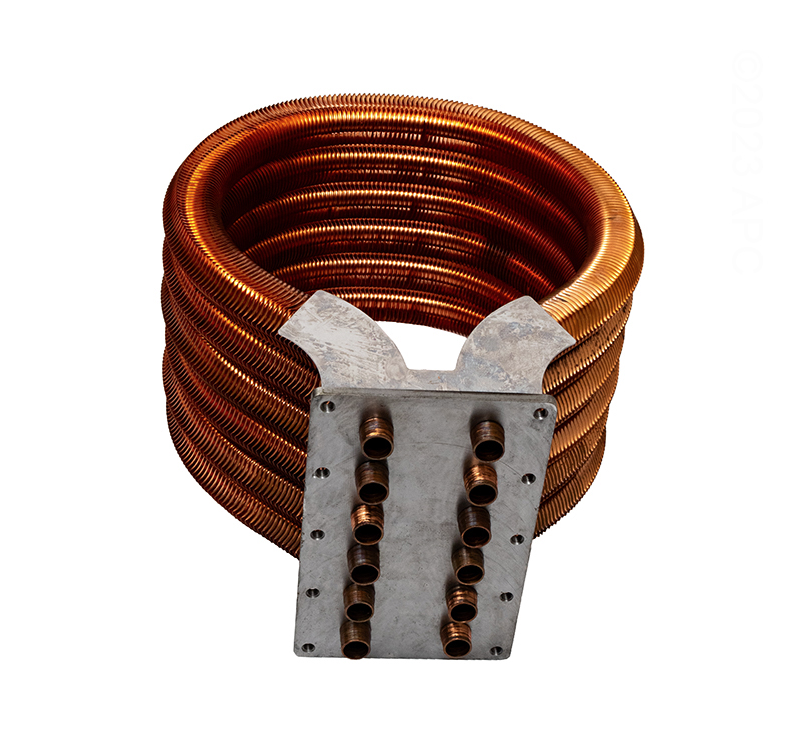Pentair Cupro Nickel Tube Sheet Coil Assembly For MasterTemp 400NA/400 ...