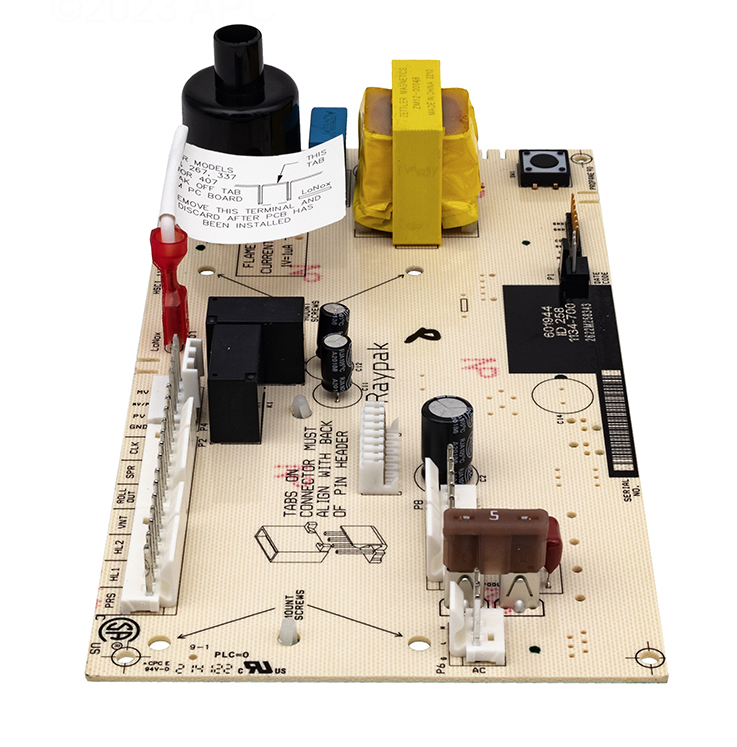 Raypak Kit-PC 3-Wire Board Controller IID for 206A-408 Heaters 1001000 ...