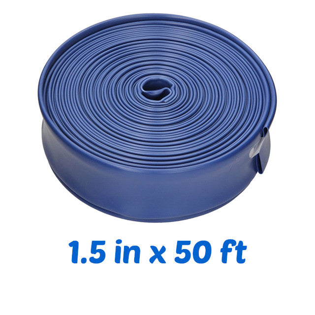 Super-Pro 1.5"x50' Deluxe Backwash Hose 2124WBUSS050 – St. Cyr Pool & Spa